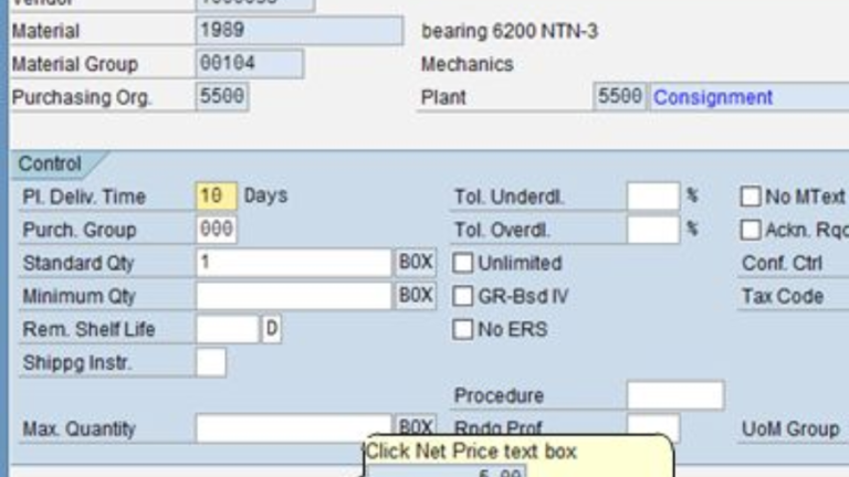Complete Guide: Vendor Consignment Process in SAP MM